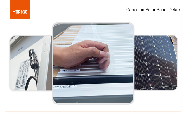Canadian Solar Panel TOPHiKu6 CS6W Bifacial 600-615W - Moregosolar